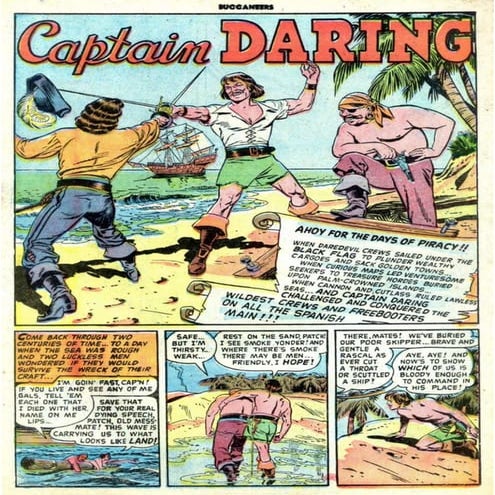 Captain Daring Buccaneers - Pirate Story | PDF
