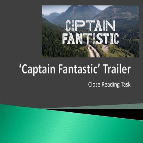 Captain fantastic’ trailer | PPTX