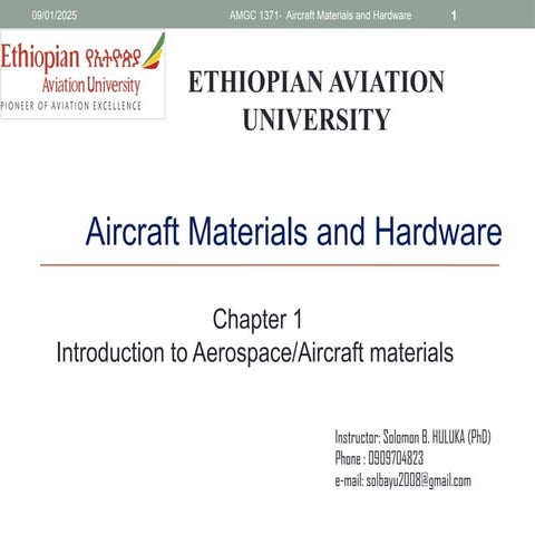 Evolution of Aerospace Materials: A Review | PDF