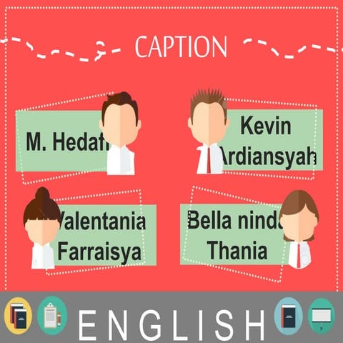 how to write a good caption (english presentation) | PPTX