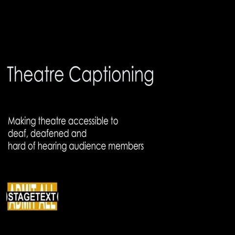Captioning Basics | PPTX