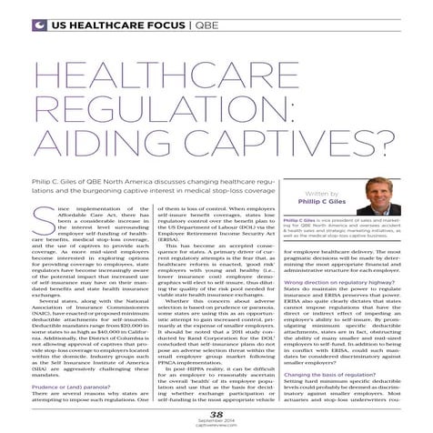 Medical Stop Loss Group Captive | PPTX