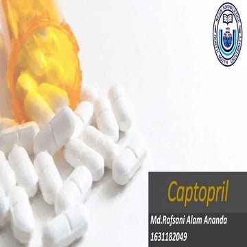 Captopril | PPTX