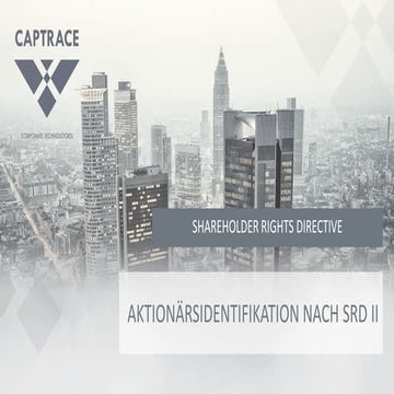 Captrace Präsentation 2021 | PDF