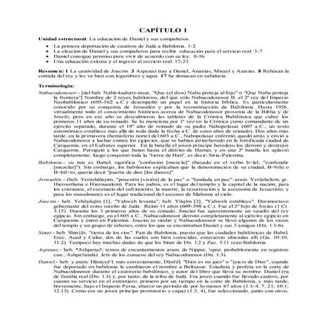 DANIEL | Capítulo 1 | PDF