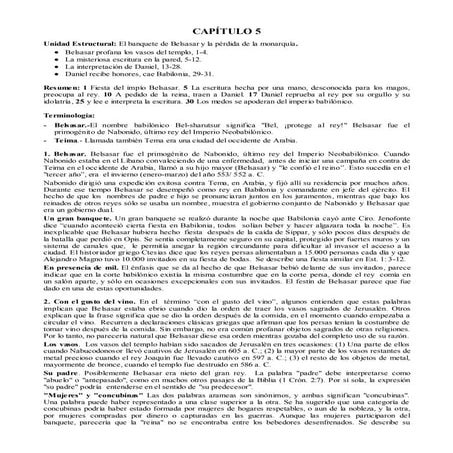 DANIEL | Capítulo 5 | PDF
