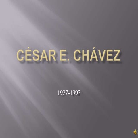 Cesar Chavez Movie Guide | PDF