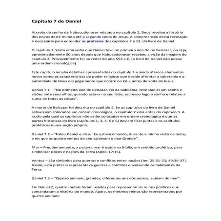 Capítulo 7 de daniel | DOCX