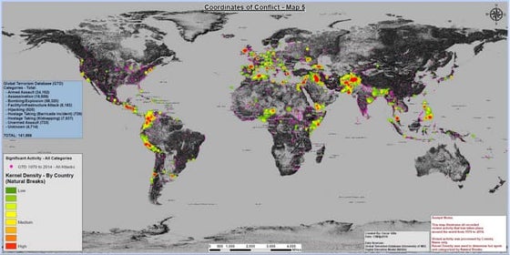 Coordinates of Conflict - Map 2 | PPT