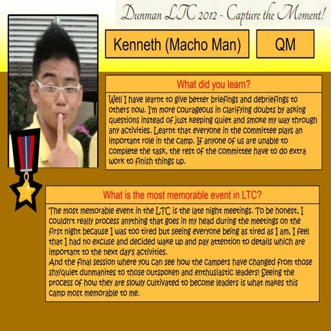 Capture the moment! final | PPTX