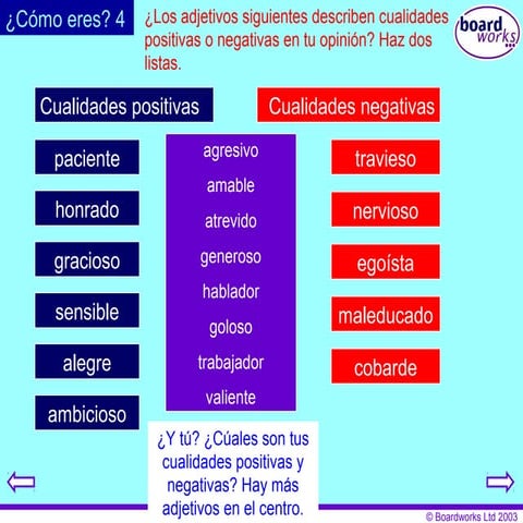 Cualidades Positivas Lista De Cualidades Positivas Y Logros | PDF
