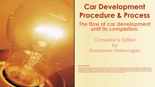 Automotive Manufacturing Process Overview | PDF