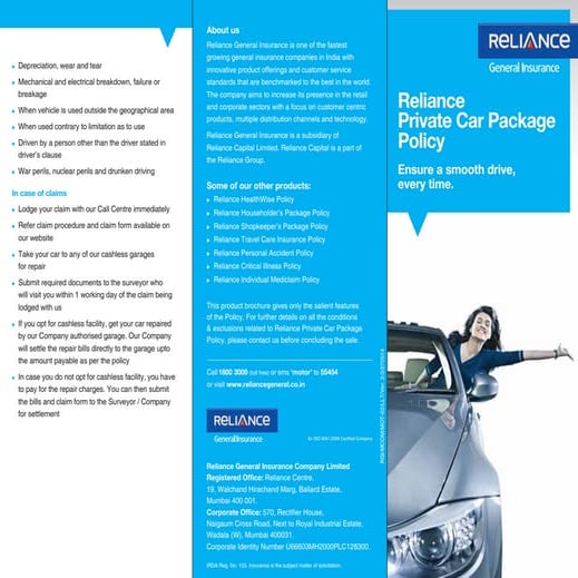 Car insurance policy | PDF