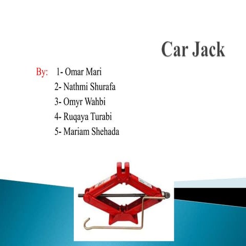Screw jack project_1 | PDF