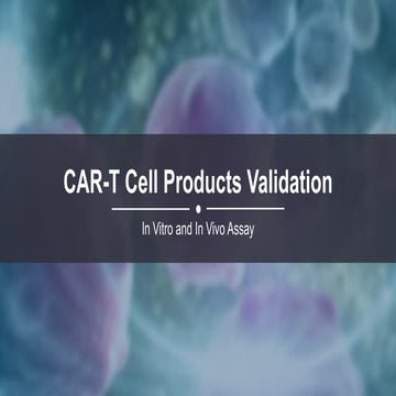 CAR-T Cell Products Validation | PPTX