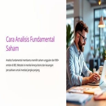 Analisis-Fundamental-Saham yang terdaftar pada IDX | PPT