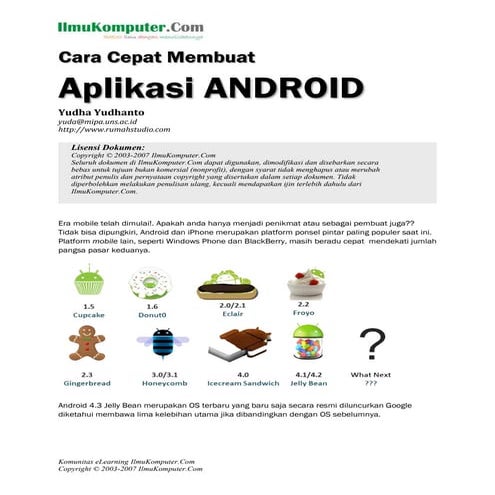 Cara cepat-membuat-aplikasi-android | PDF