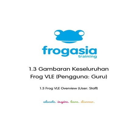 Cara2 penggunaan frog vle | PDF