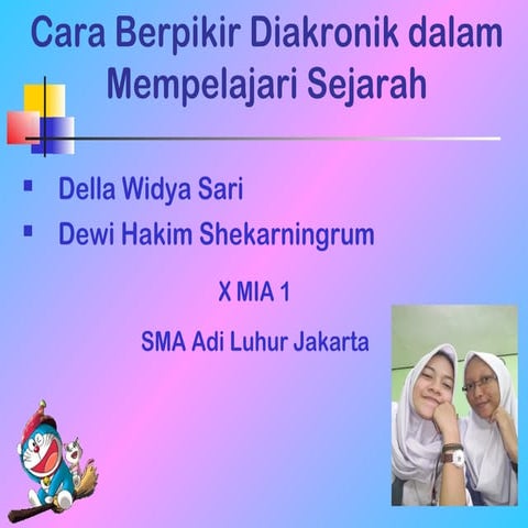 Cara Berpikir Diakronik Dalam Mempelajari sejarah | PPT