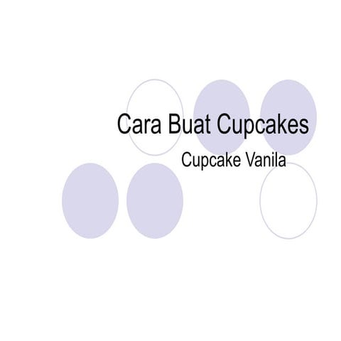Cara buat cupcakes | PPT