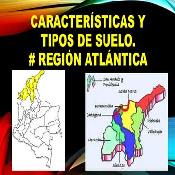 CARACTERISTICAS Y USO DE SUELOS . REGION ATLANTICA | PPT