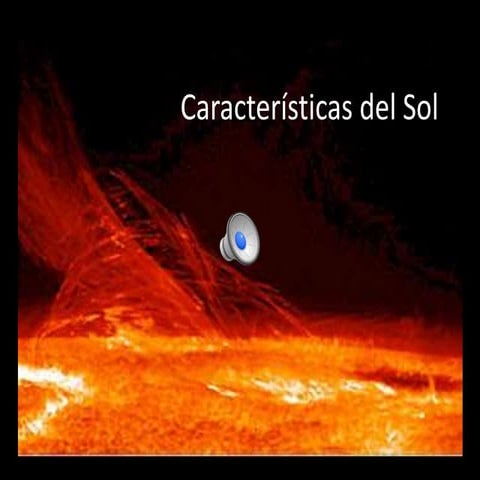 Estructura y componentes del sol | PPTX