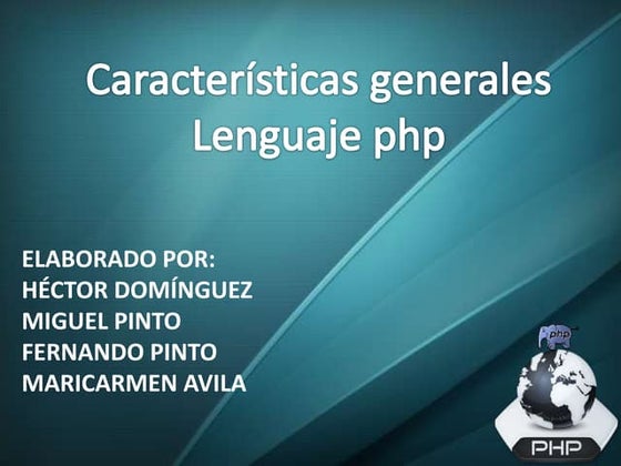 Funciones PHP | PPTX | Programming Languages | Computing