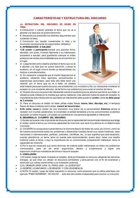 Esquema Del Discurso Ceremonial