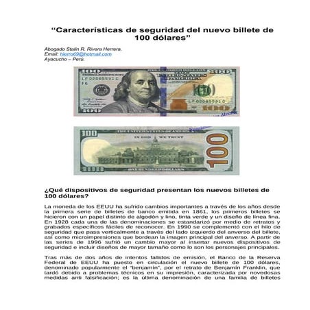 Nuevo Billete De 100 Dólares Foto De Stock Nuevo Billete De 100