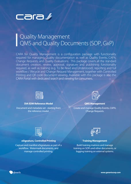 CARA for Pharmacovigilance | PDF