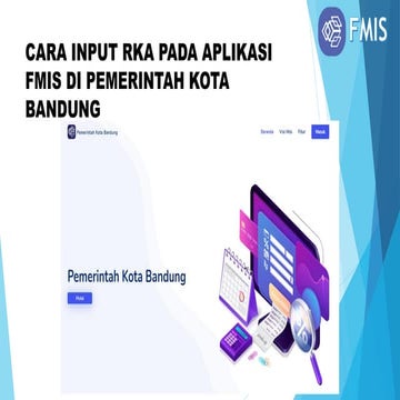 CARA INPUT RKA PADA APLIKASI FMIS.pdf khjhh | PDF