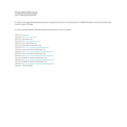 Cara instal idm | DOCX