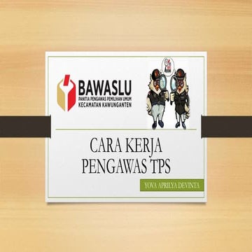 cara kerja ptps 2024 dalam pemilu serentak 2024 | PPTX