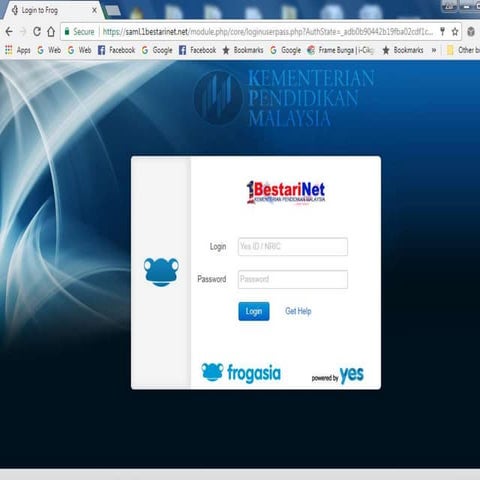 Cara login frog vle | PPTX
