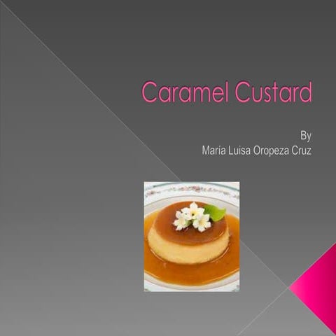 Caramel custard | PPT