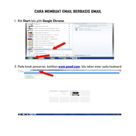 Cara membuat email berbasis gmail | PDF