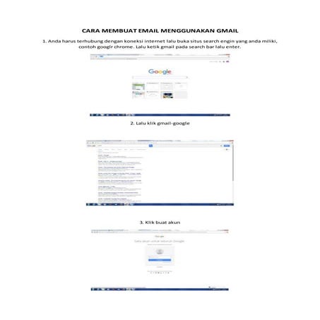CARA MEMBUAT EMAIL | DOCX