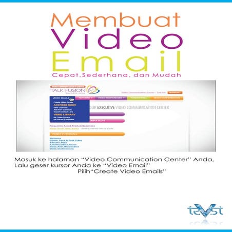 Cara membuat video email | PDF