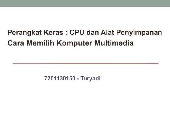 Sistem Komputer Kelas 9 | PDF