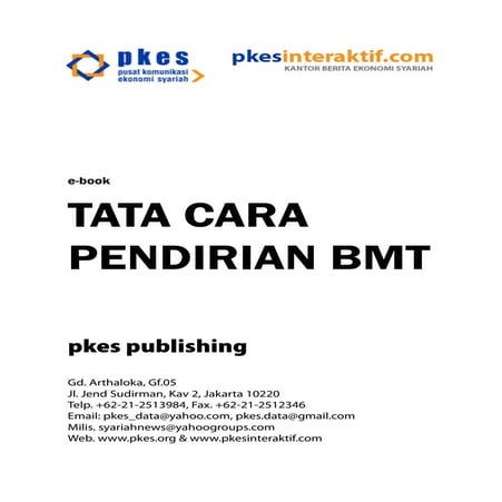 Cara mendirikan bmt | PDF