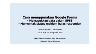 Google form tutorial | PPT
