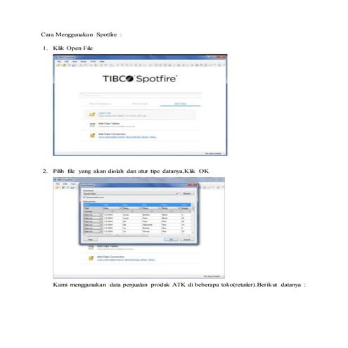 Tutorial use tibco spotfire | PDF