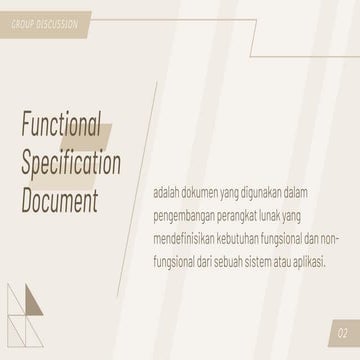 Hal-hal yang perlu diperhatikan dalam pembuatan FSD | PPTX