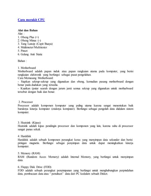 Bagan di dalam CPU.ppt