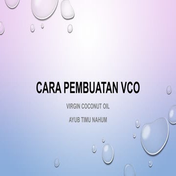Tutorial/cara pembuatan VCO (step by step) | PPT