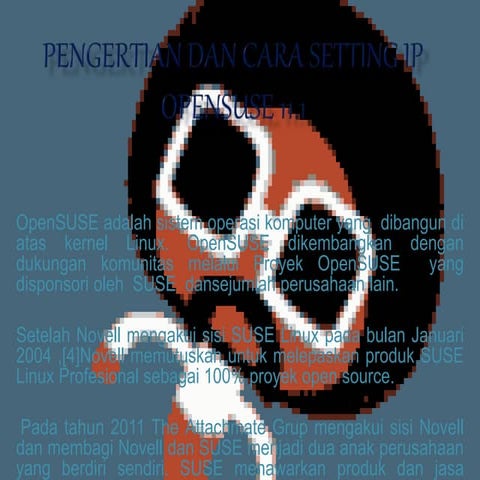 Cara setting ip opensuse | PPTX