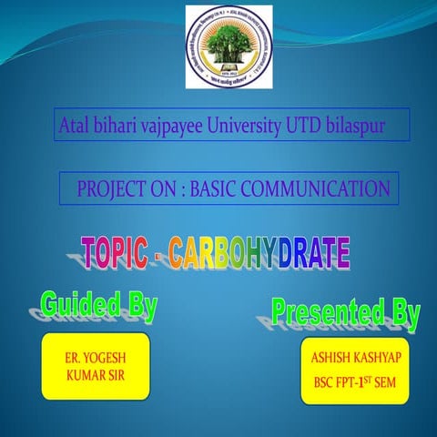 CARBOHYDRATE.pptx