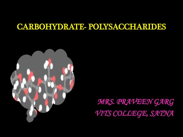 Heteropolysaccharide | PPTX