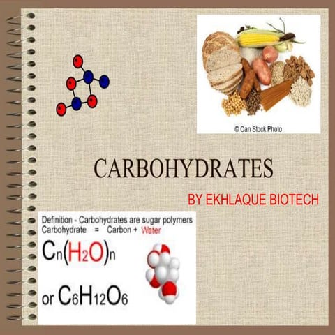 Carbohydrate | PPTX | Chemistry | Science