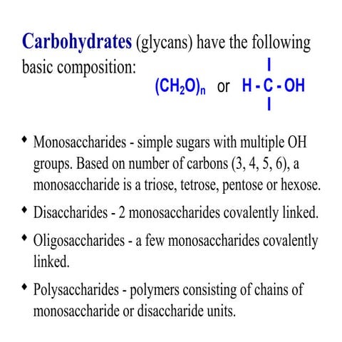 Carbohydrates | PPT